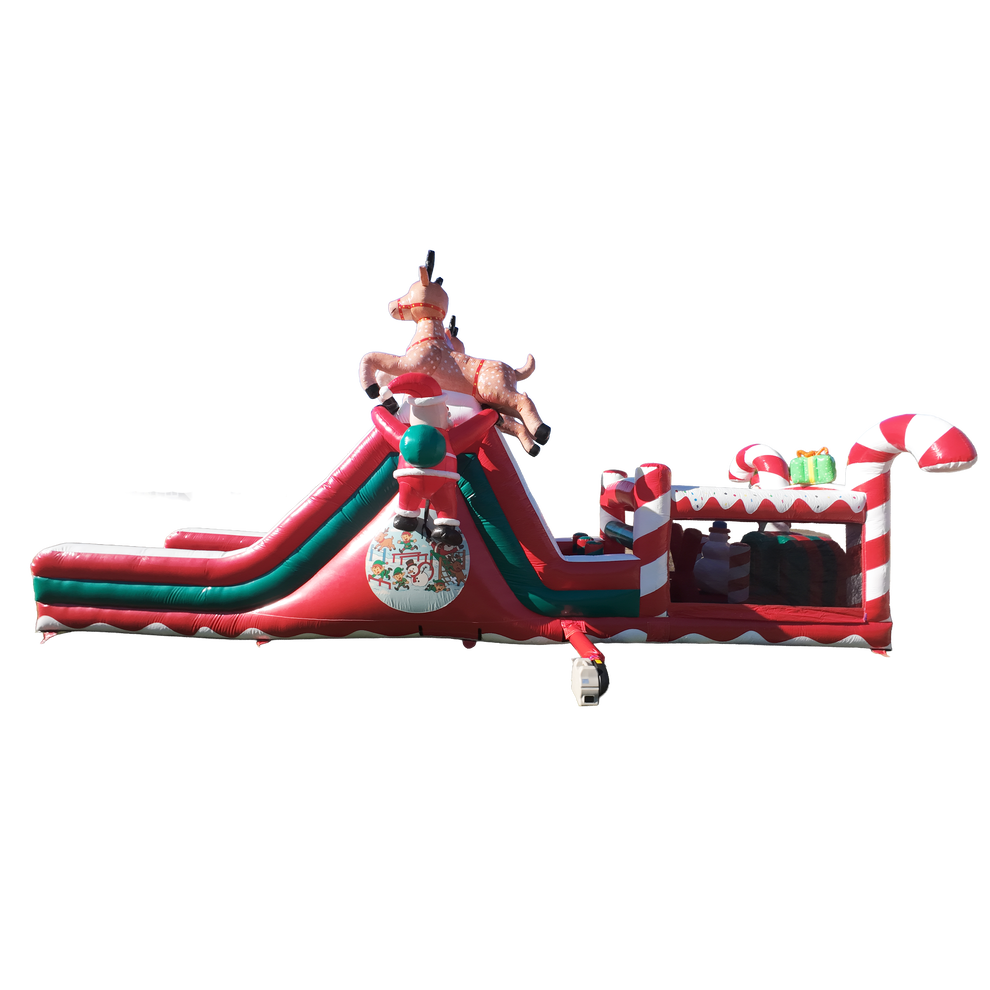 Christmas Obstacle Course | Big and Bright Inflatables