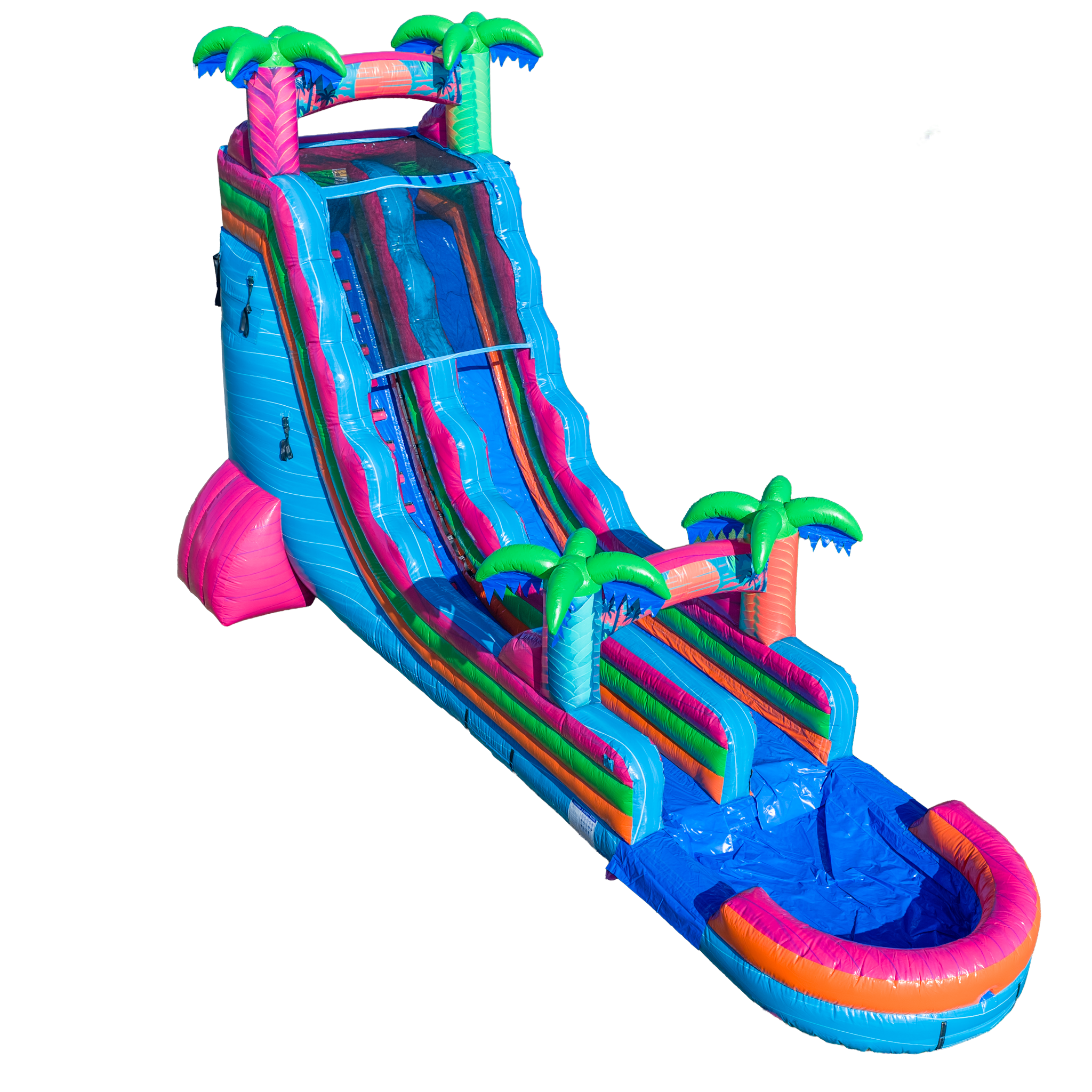 22FT Electric Tropics Slide | Big and Bright Inflatables
