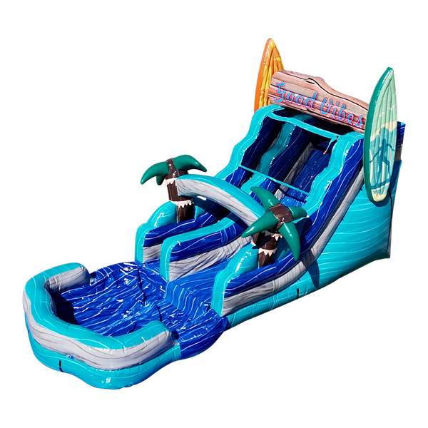 16FT Inflatable Water Slide | Big and Bright Inflatables