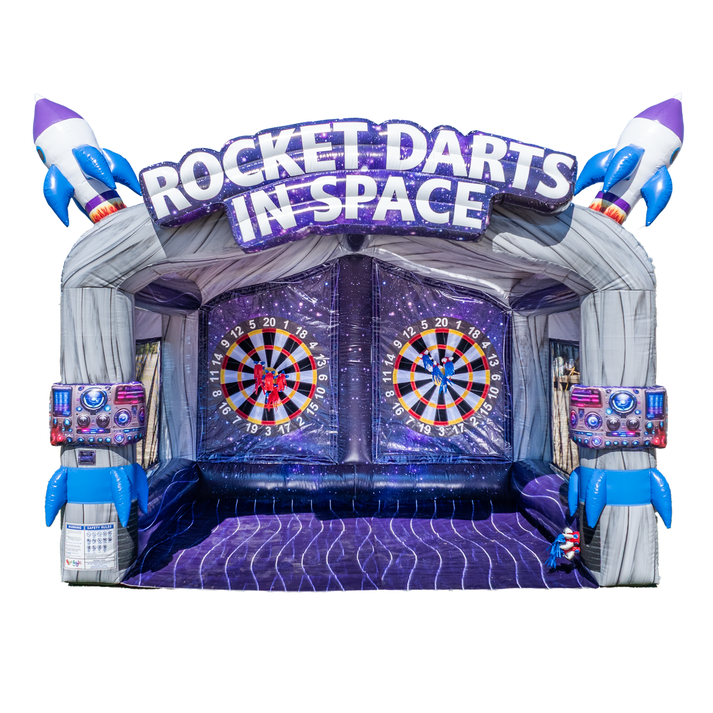 Rocket Darts in Space Game | Big and Bright Inflatables