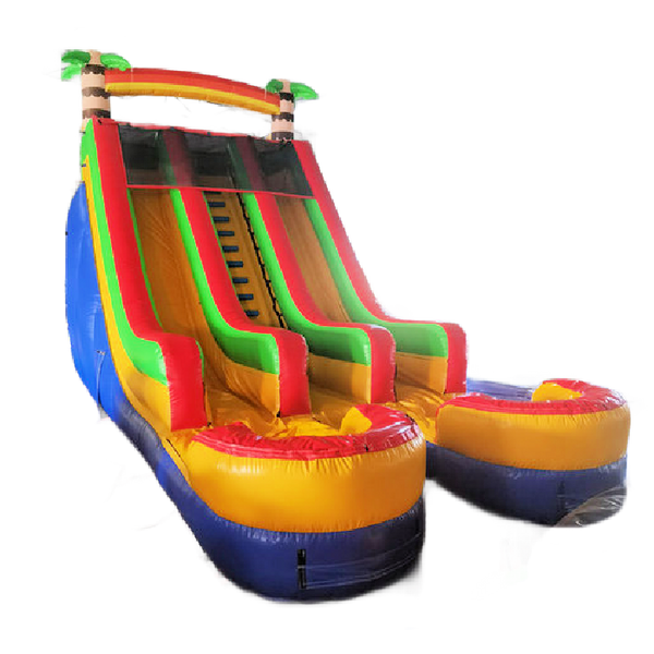 18FT Dual Lane Water Slide – Big and Bright Inflatables