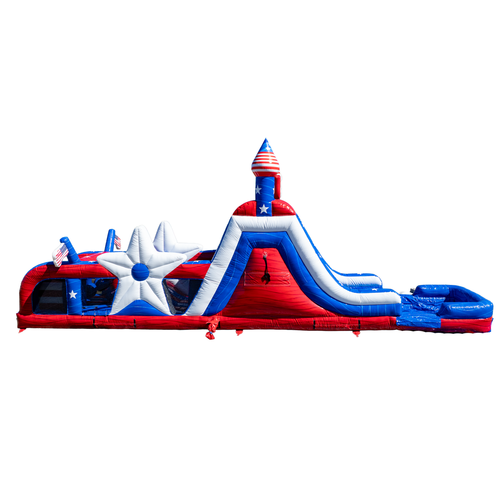 USA Obstacle Course – Big and Bright Inflatables