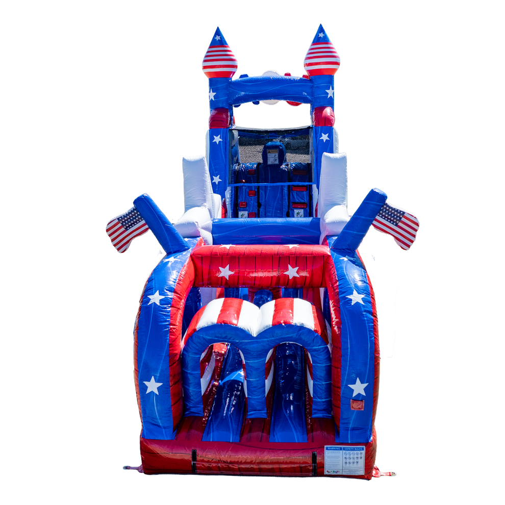 USA Obstacle Course – Big and Bright Inflatables