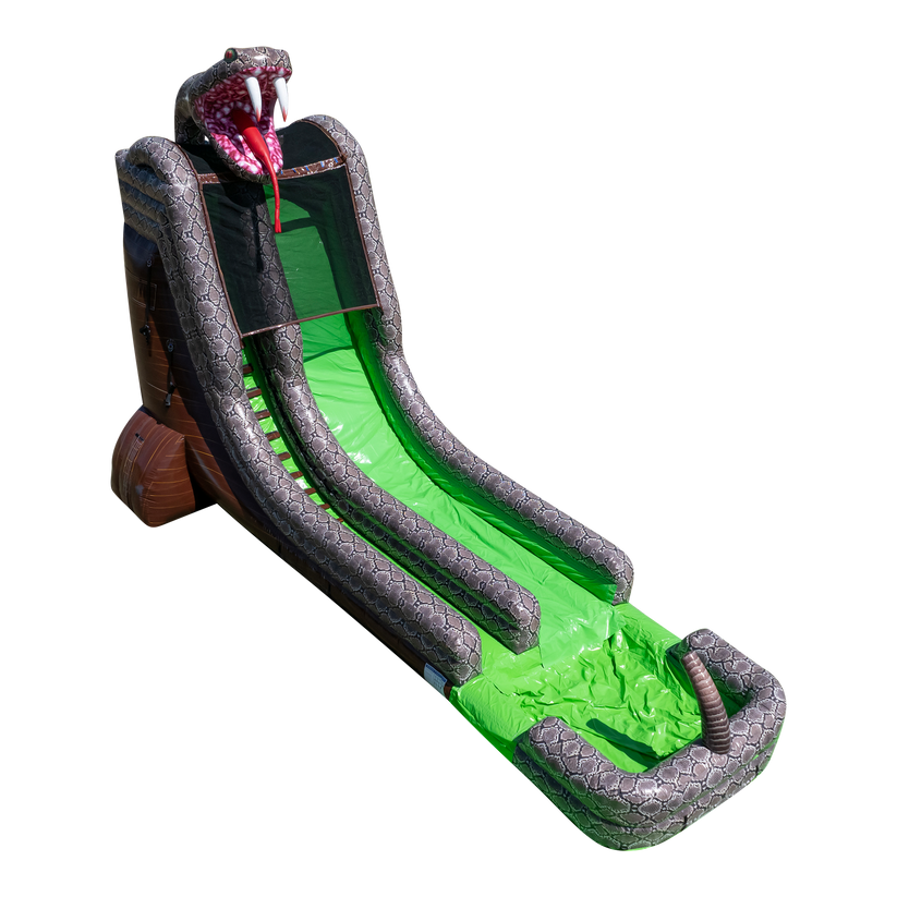 22FT Rattlesnake Water Slide | Big and Bright Inflatables